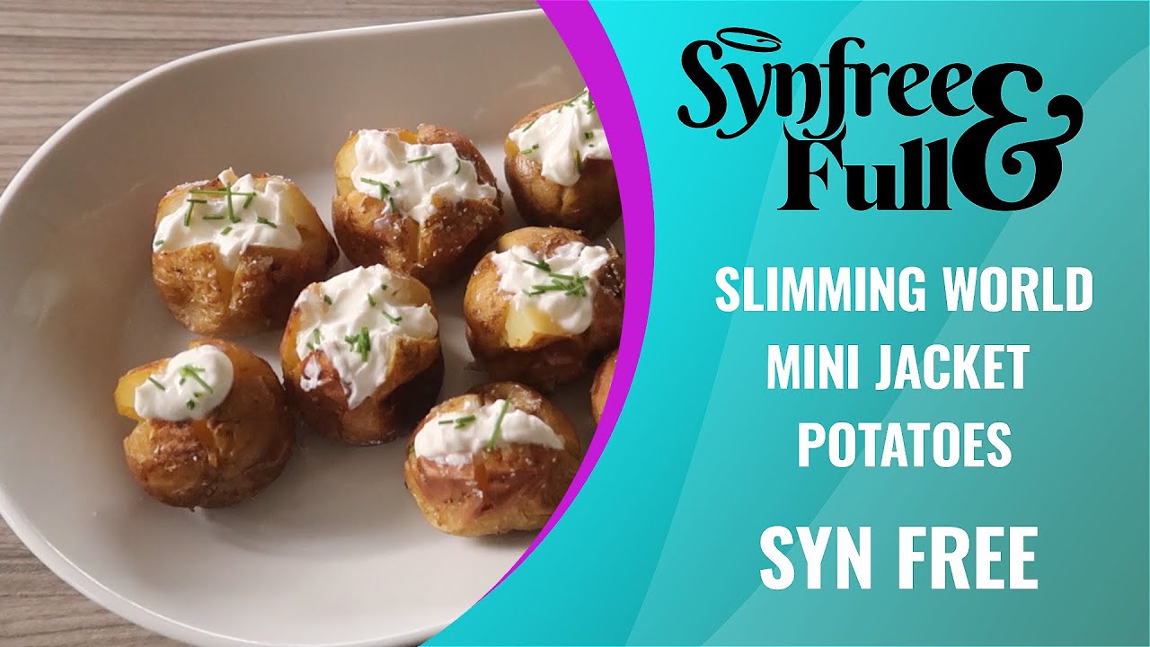 EASY Slimming World Mini Jacket Potatoes SYN FREE – Synfreeandfull