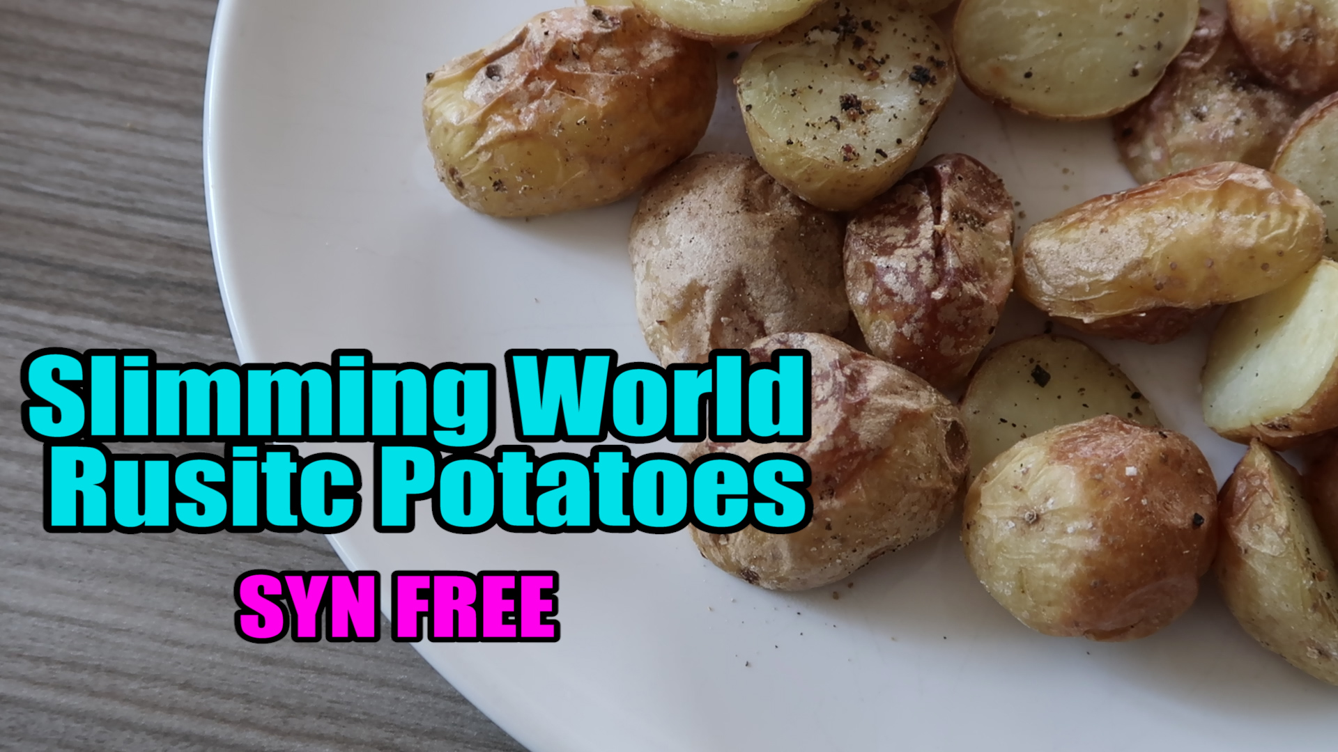 Slimming World Rustic Potatoes SYN FREE – Synfreeandfull